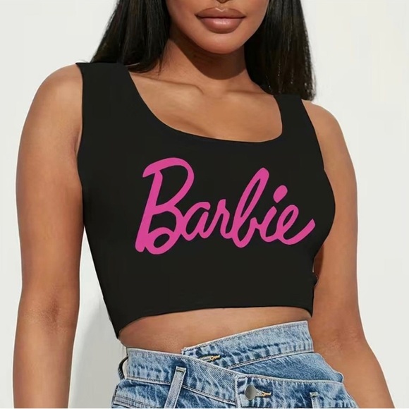 Barbie | Tops | Barbie Crop Top Medium Womens | Poshmark